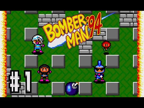 Bomberman '94 Online - Episode 1 : Good old '94 battle mode - YouTube