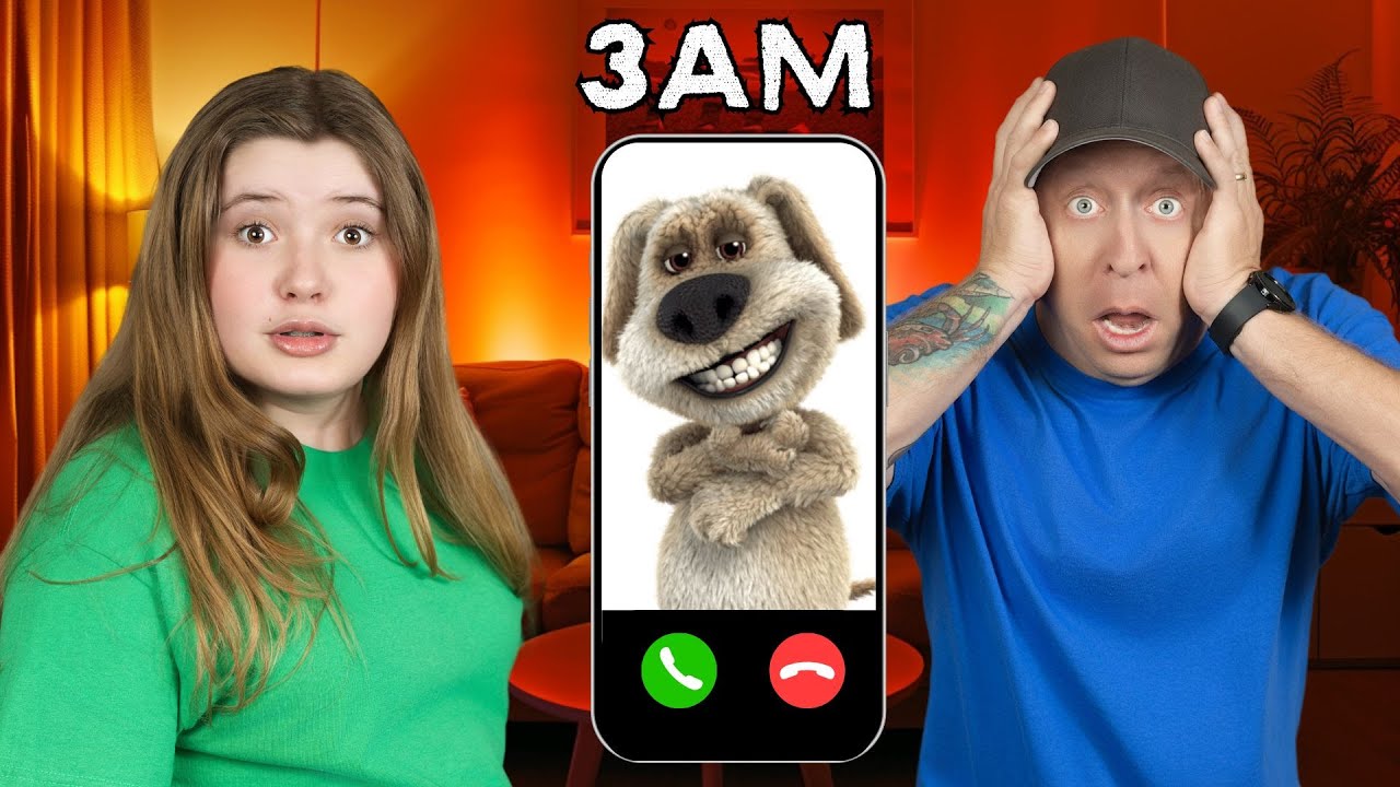 Is Talking Ben EVIL? Thumbs Up Family's Spooky 3 AM Discovery! - YouTube
