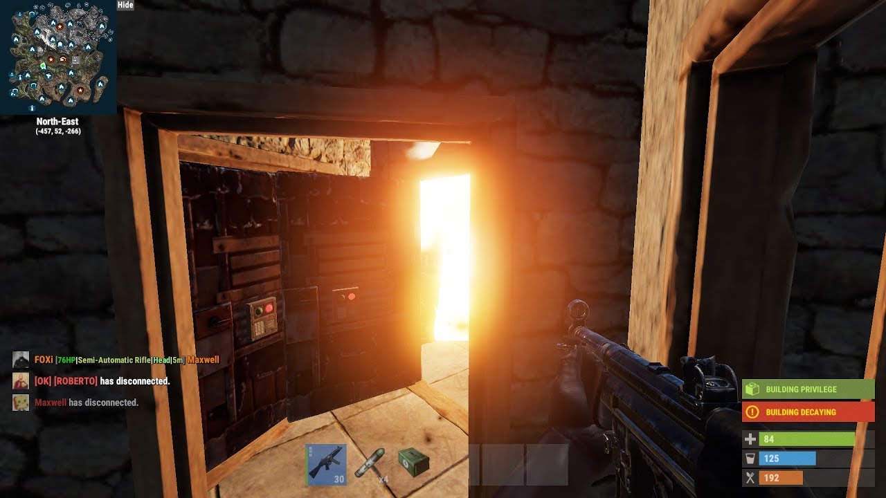 RUST RAID #1 satchel raid - YouTube