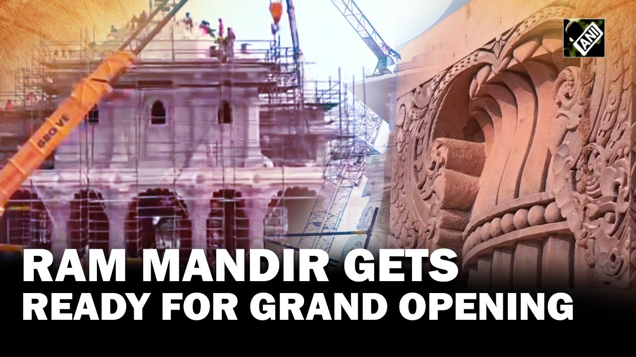 Ayodhya Ram Mandir gets final touches as construction nears completion ...