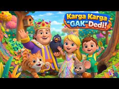 Karga Karga Gak Dedi 🐦 Eğlenceli Çocuk Şarkısı | EğlenceLab