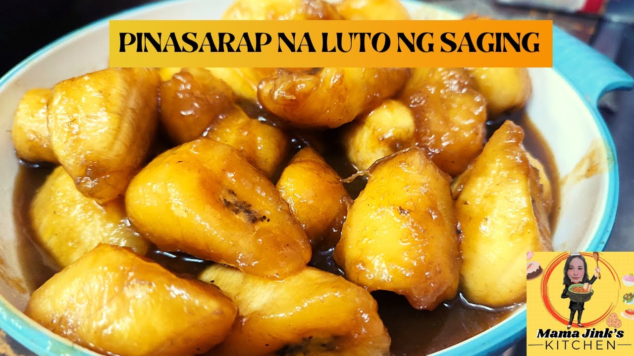 PINASARAP NA LUTO SA SAGING NA SABA! TO TASTE IS TO BELIEVE! - YouTube