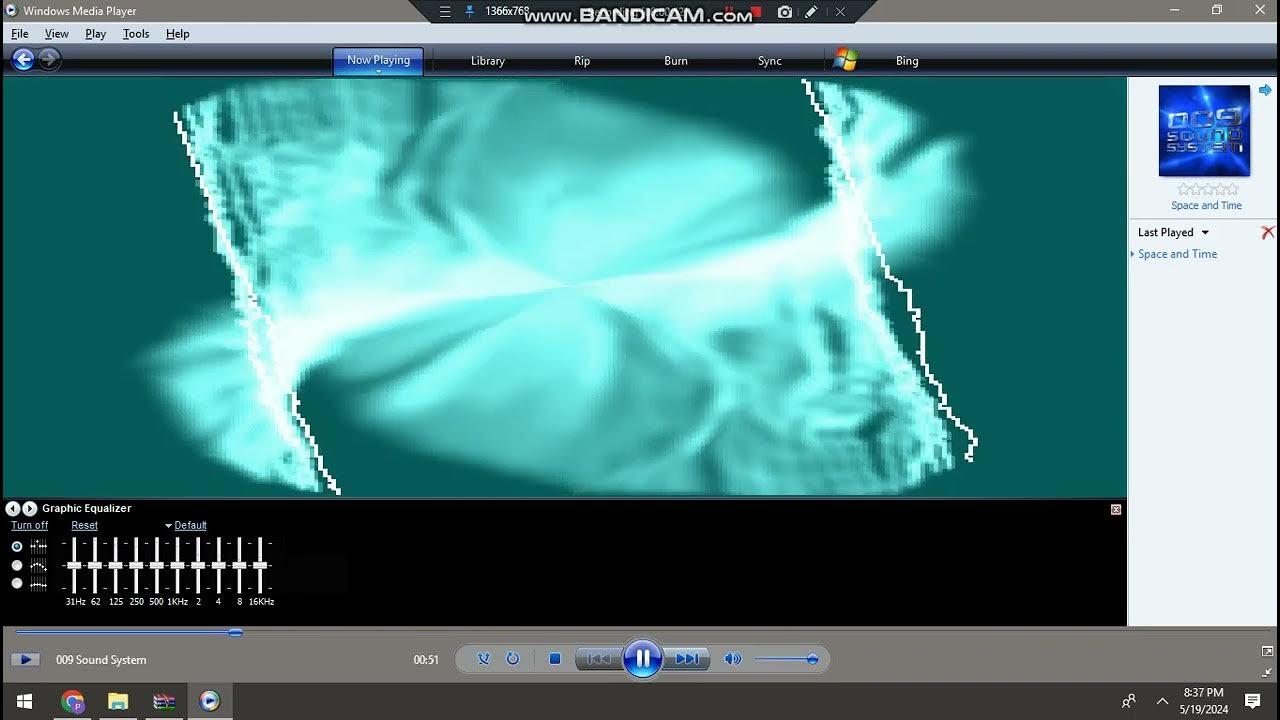 ambience visualizations of windows media player 11 - YouTube