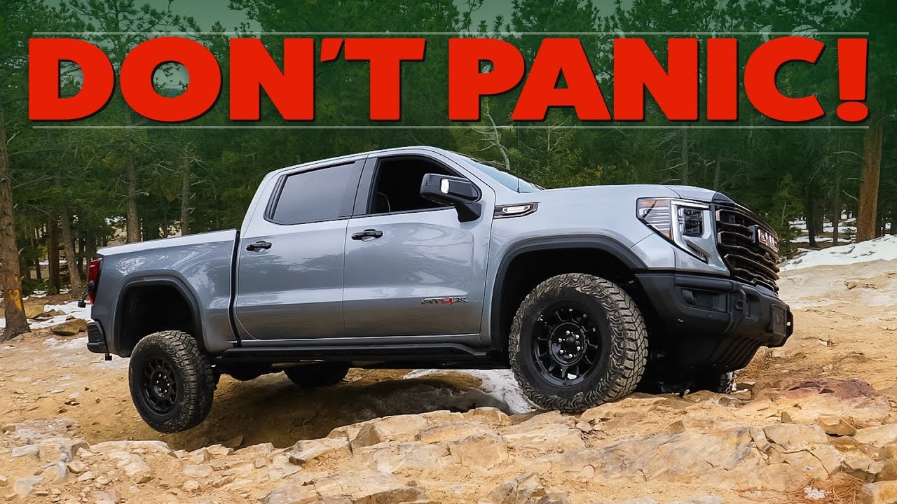 The BEST Off-Road Truck? The New GMC Sierra 1500 AT4X AEV Tackles The ...