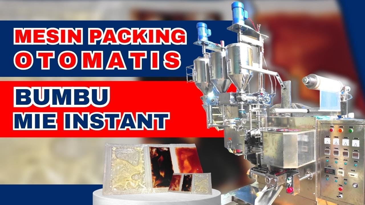 Mesin Packing Bumbu Mie Instant (DJ 120L Triple Pack) - Delta Jaya ...