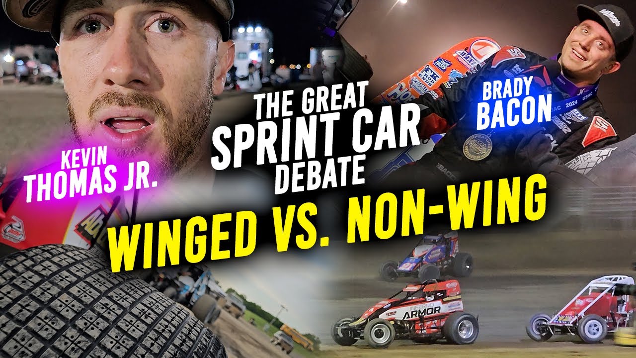 GREAT DEBATE: Brady Bacon - Kevin Thomas Jr. weigh in on Winged vs. Non ...