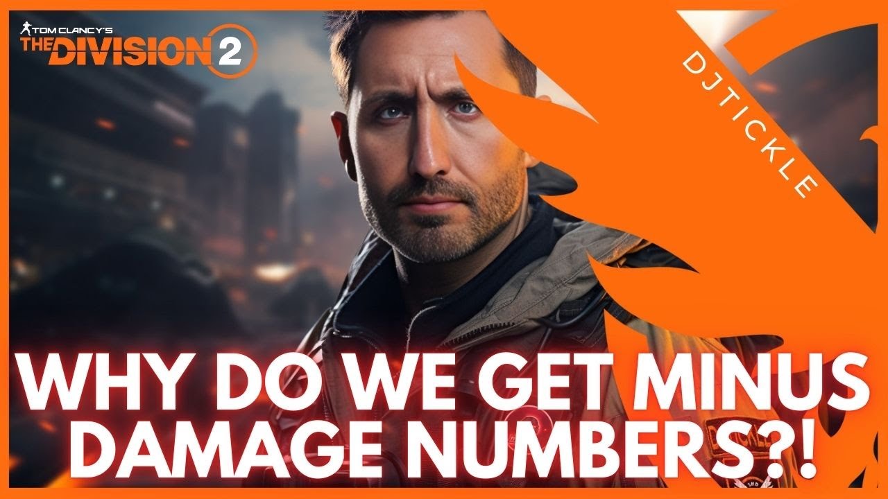 WHY DO WE GET MINUS DAMAGE NUMBERS ON THE STATS PAGE?! #thedivision2 ...