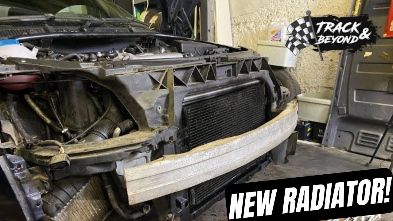 Replacing The Radiator On A Mk1 TT - YouTube