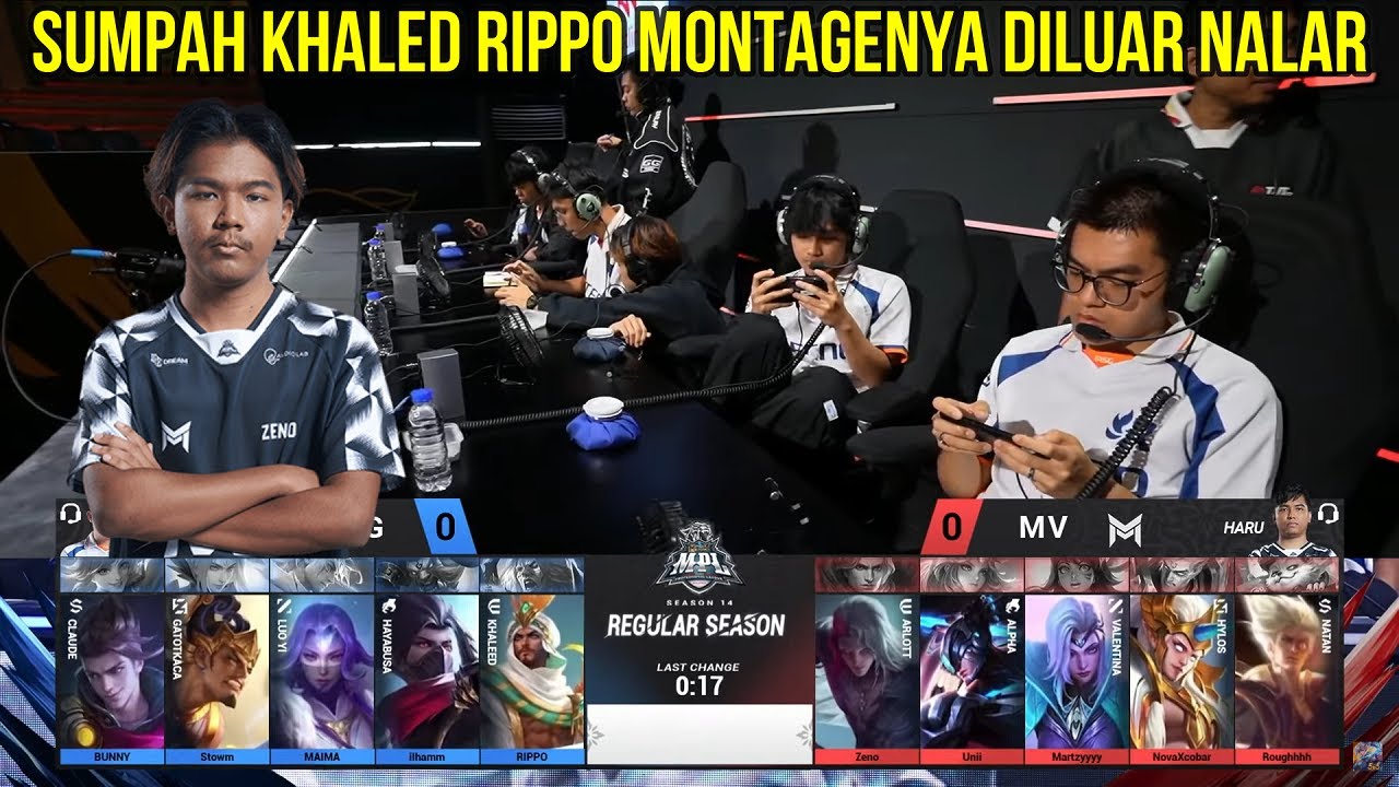 KHALEED RIPPO MONTAGENYA GILA BGT !! RSG MY VS MONSTER VICIOUS GAME 1 ...