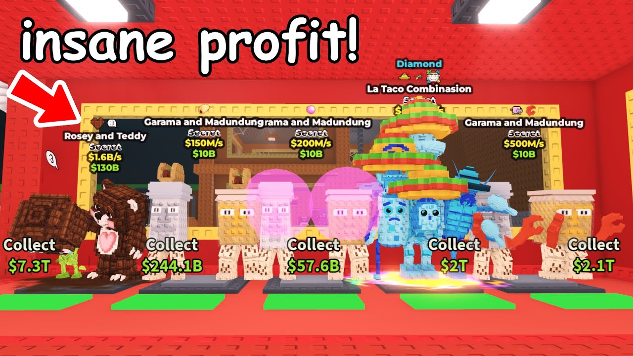 I PVP’d The RAREST Rosey And Teddy For INSANE PROFIT In Roblox Steal A ...