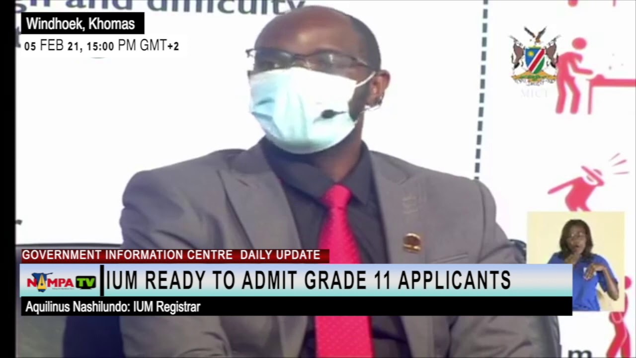 IUM ready to admit grade 11 applicants - YouTube