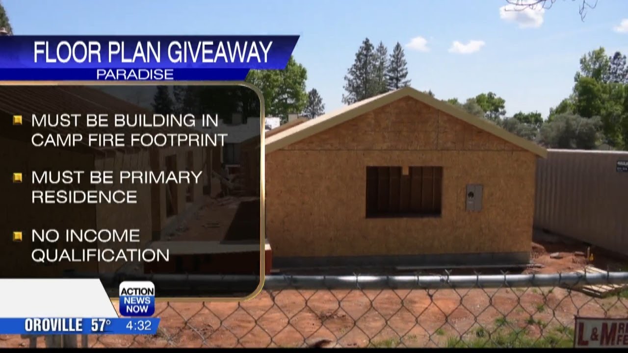 If you're rebuilding within the Camp Fire footprint, you can win a free ...