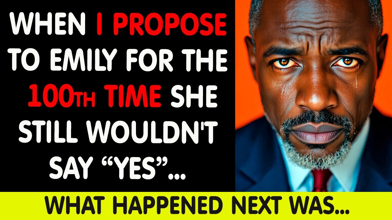 Shocking Reaction to My 100th Proposal. SHE STILL WOULDN'T SAY "YES ...