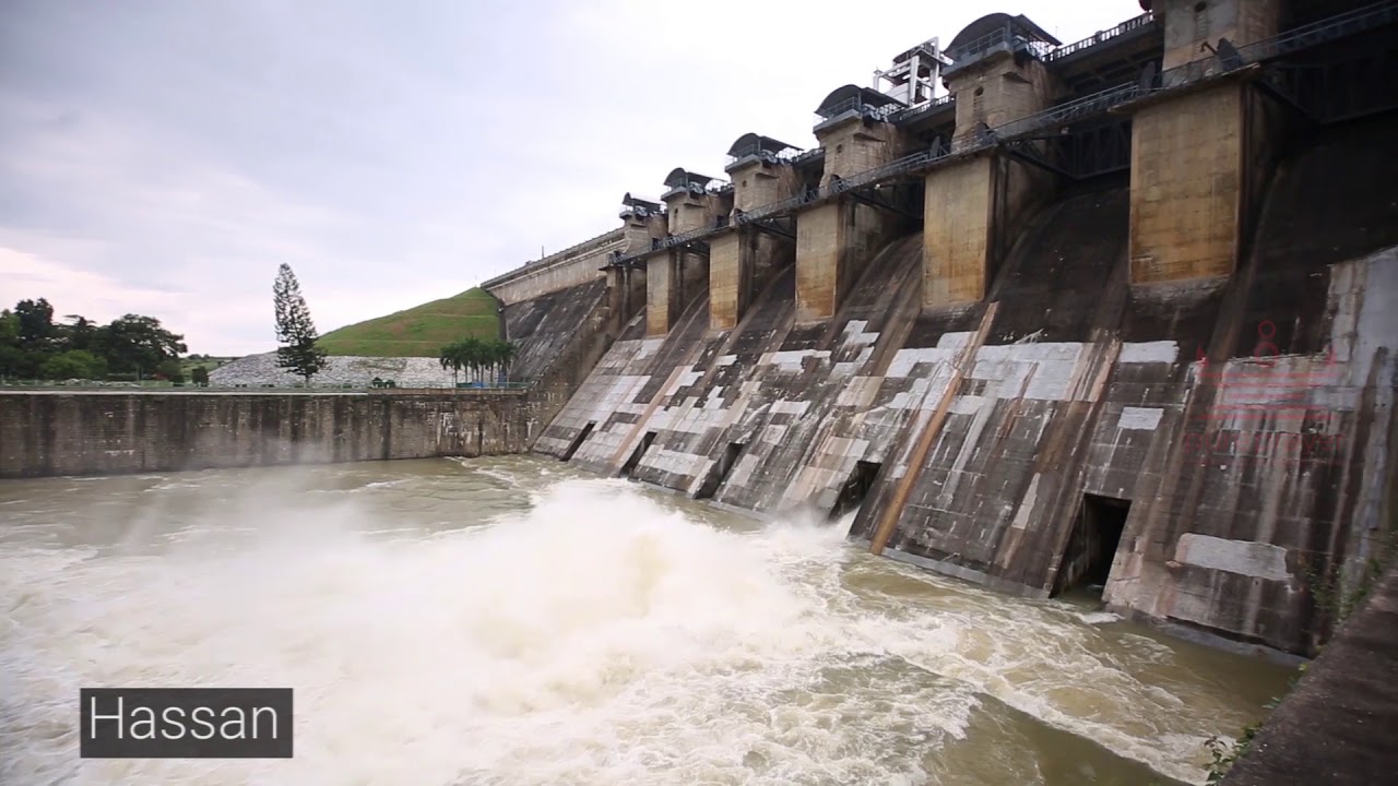 Gorur Dam(Hassan), Hemavathi River - Hassan Tourism - YouTube