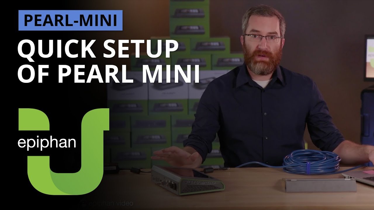 Quick setup of Pearl Mini [Pearl Mini] - YouTube