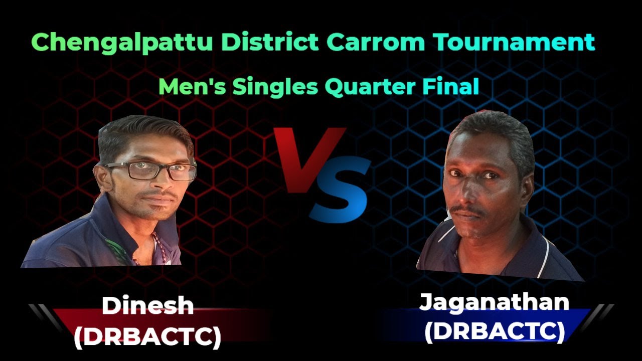 Men's Singles Quarter Final | Dinesh vs Jaganathan | NMS Singles ...