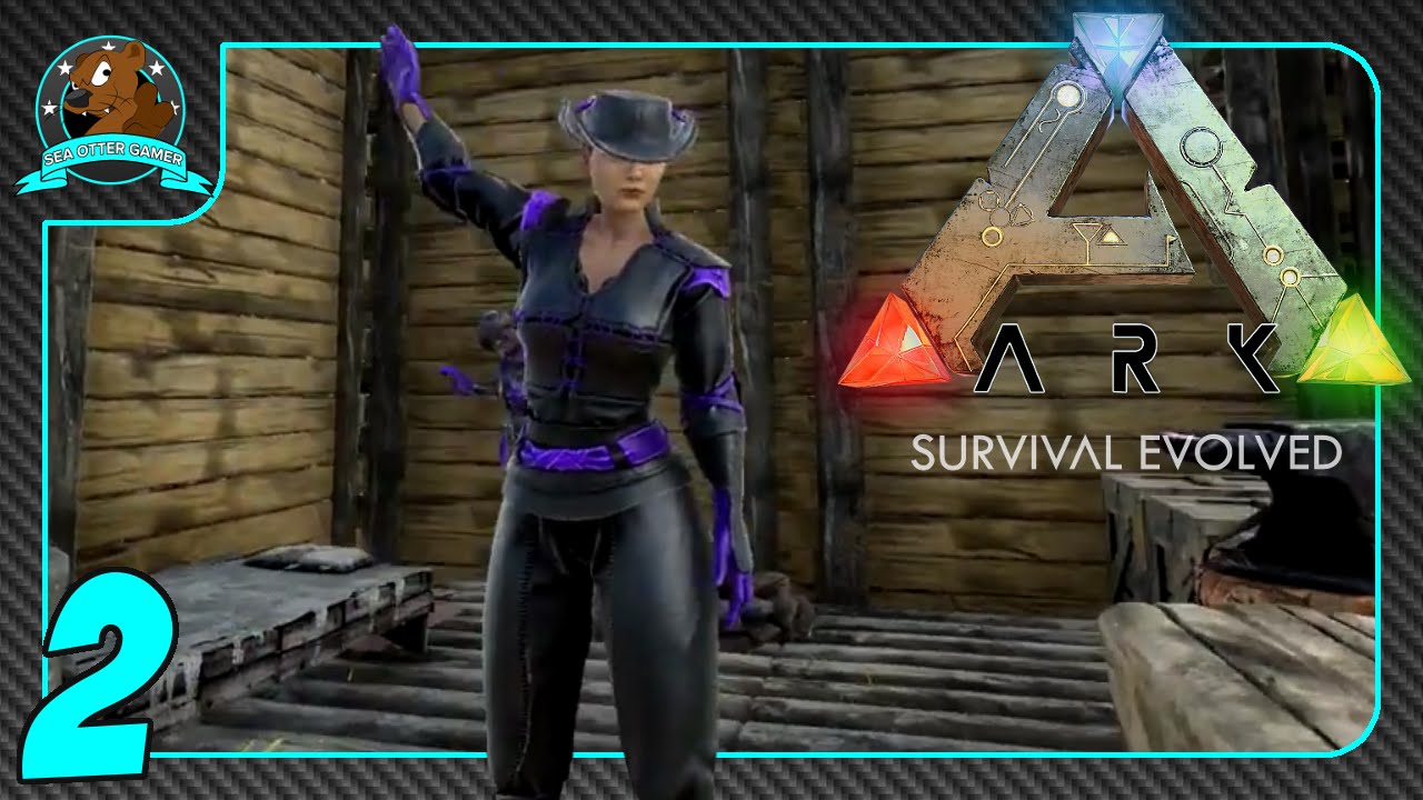 Let's Play: ARK Ep. 2 - Crossbow! - YouTube