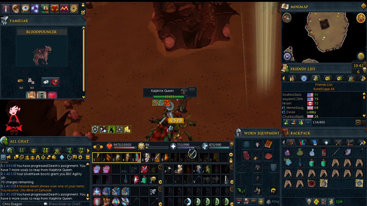 runescape reaper and clues 106/150 follower - YouTube