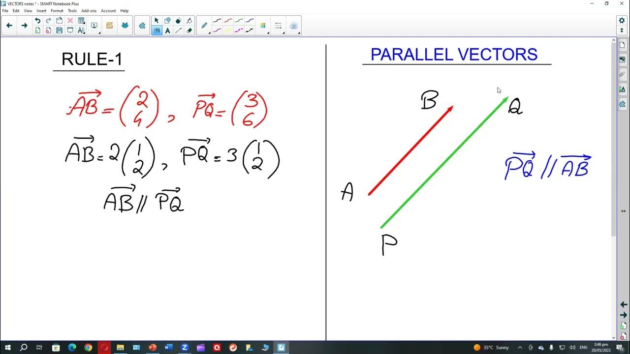 FULL SYLLABUS REVISION Part 01 (Vectors) - O LEVEL MATH 4024 - YouTube