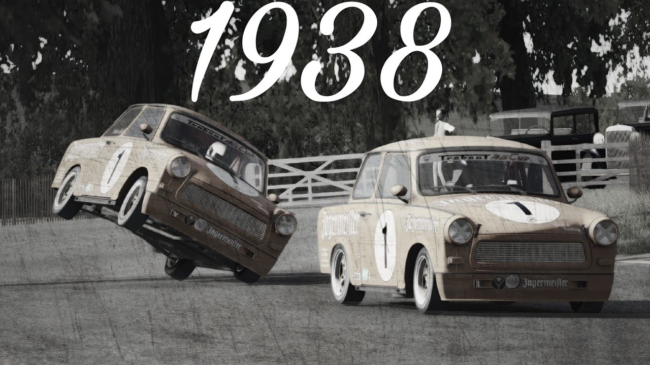 Racing SLOW Cars Around Donington Park in 1938 Is AMAZING - YouTube
