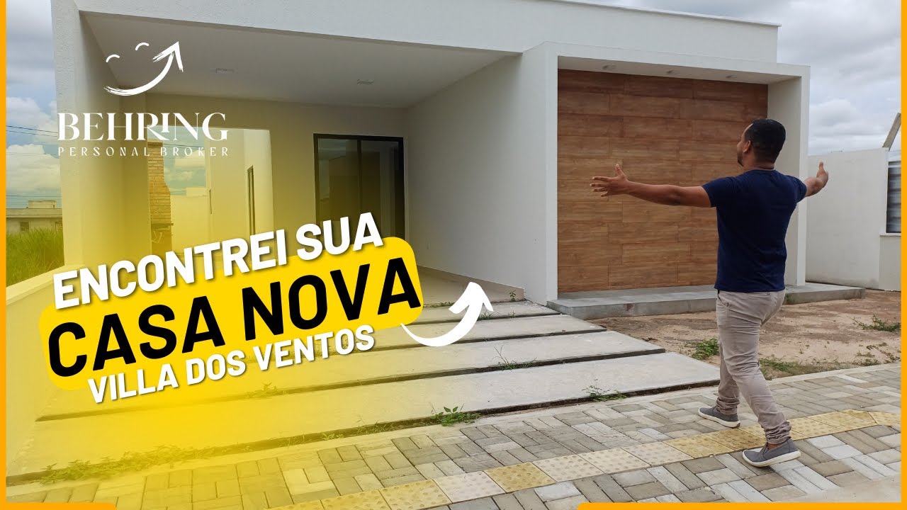 Casa com 97m² no Condomínio Villa dos Ventos - Tour do Behring #02 ...