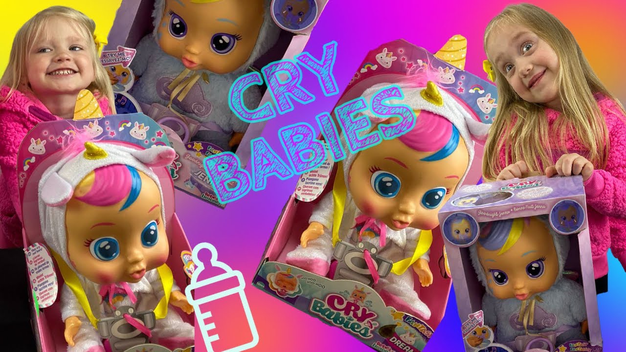 Cry Babies Kids Toy Video With Robyn And Ruby - YouTube