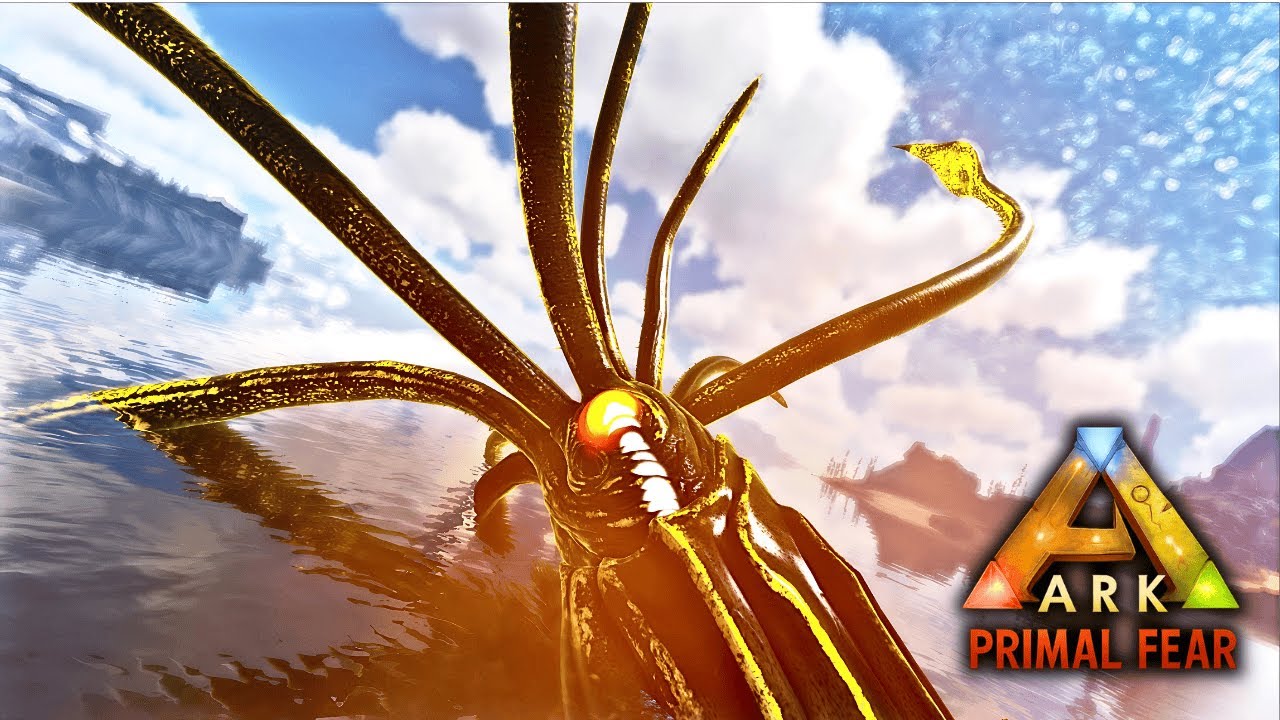 The Origin KRAKEN Is TERRIFYING… in ARK😱 | Ark Survival Evolved Primal ...