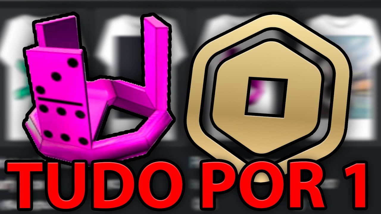 🟥 TUDO POR 1 ROBUX NO ROBLOX NOVO BUG CORRE - YouTube
