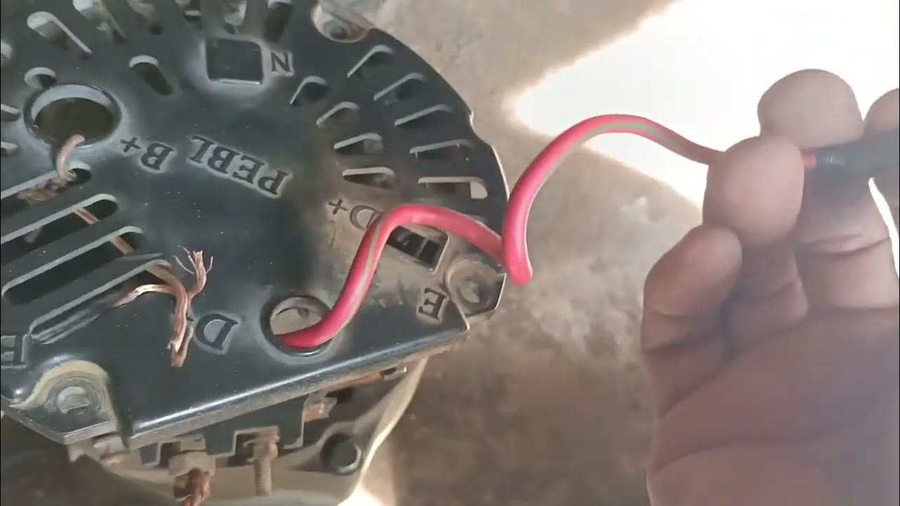 LOADER ALTERNATOR REPAIR - YouTube