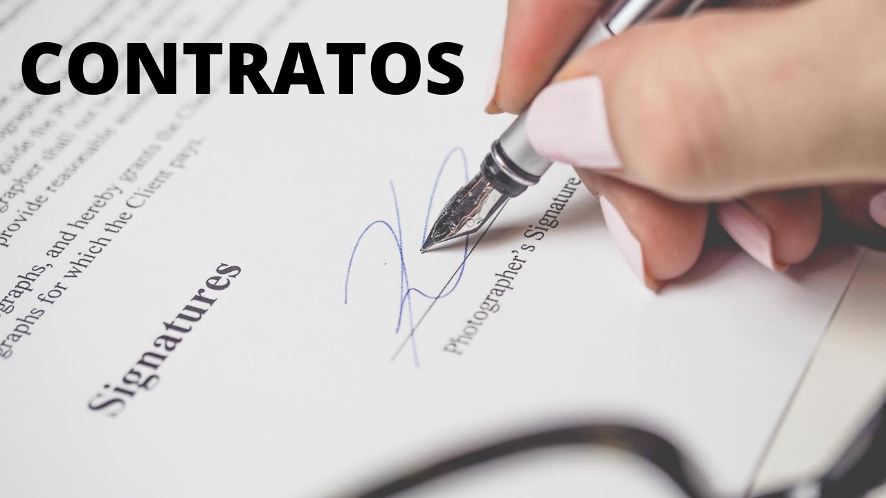 ¿Qué es un contrato y qué tipos de contratos existen? - YouTube