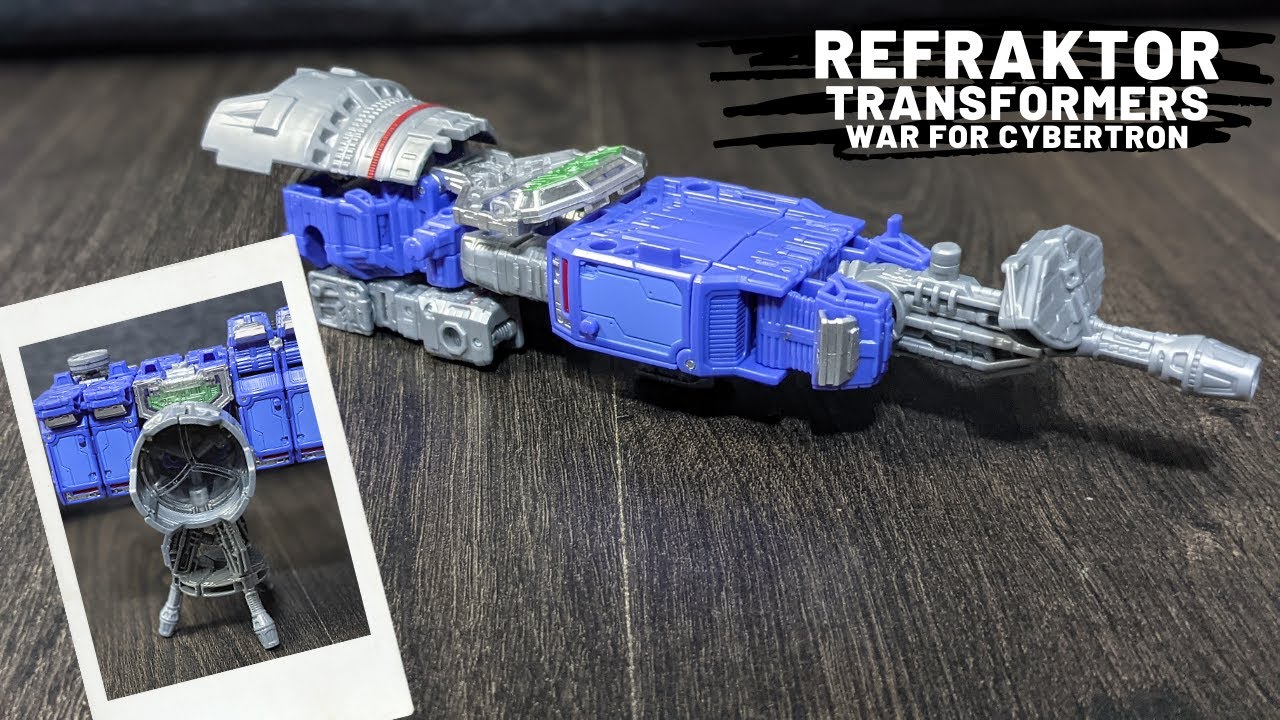 Surprise! It is a Refraktor Transformer Toy - all modes - YouTube