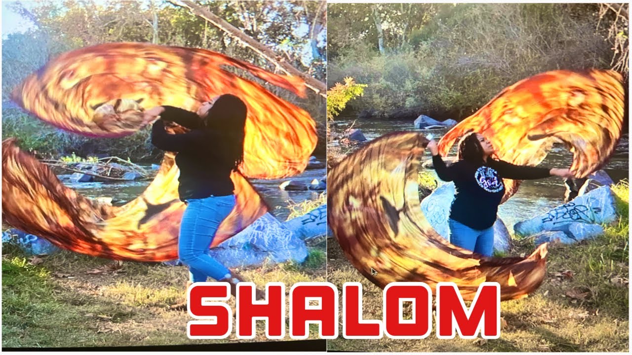 Worship Flag Dance // Shalom by Bridge Worship & Setnick Sene // Feat ...