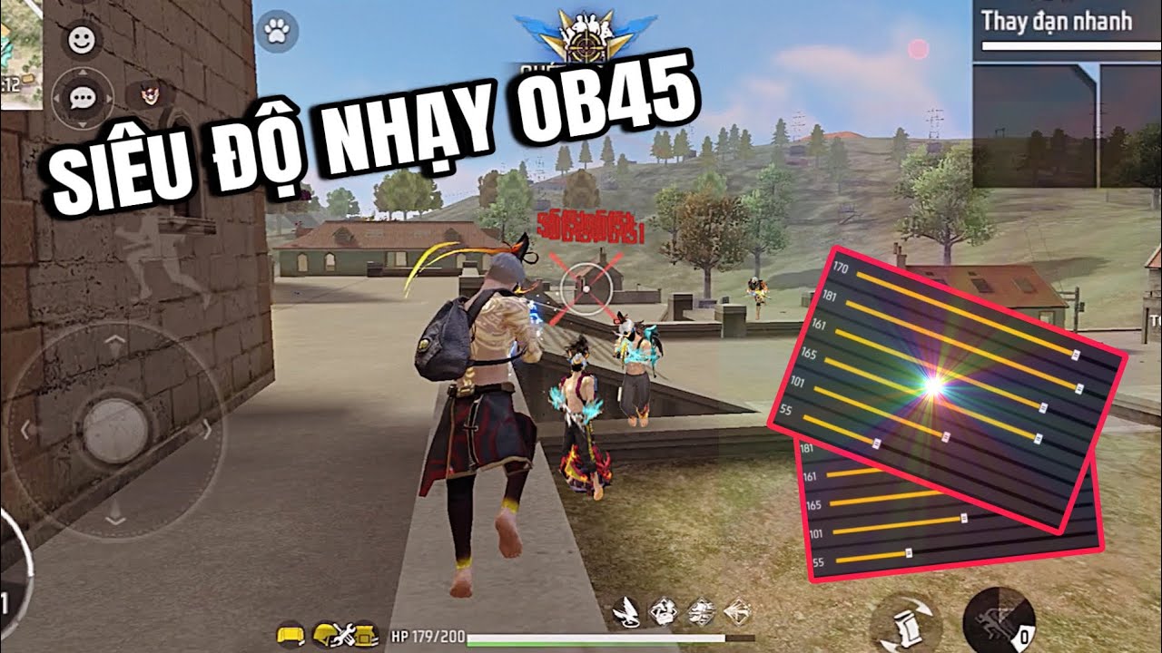 Free Fire | Siêu Độ Nhạy OB45 Chuẩn Nhất Cho Tất Cả MoBile - YouTube