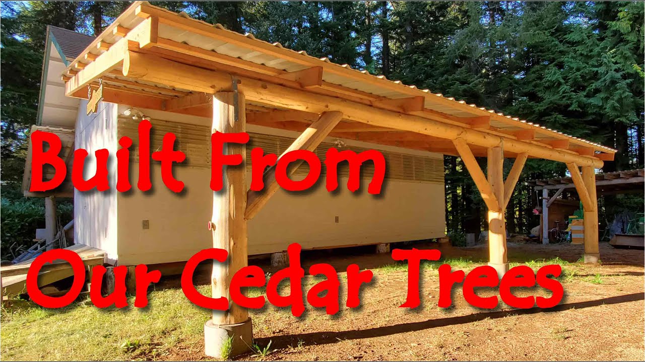 Carport or Bean Port? - Start to Finish (DIY Project) - YouTube
