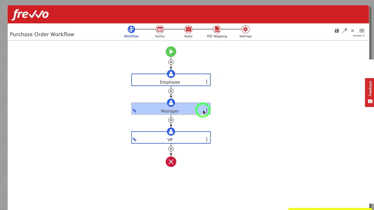 frevvo's simple workflow software - YouTube
