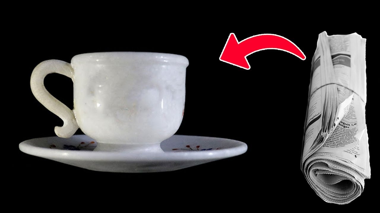 paper cup and saucer school project for competiton * make decorative ...