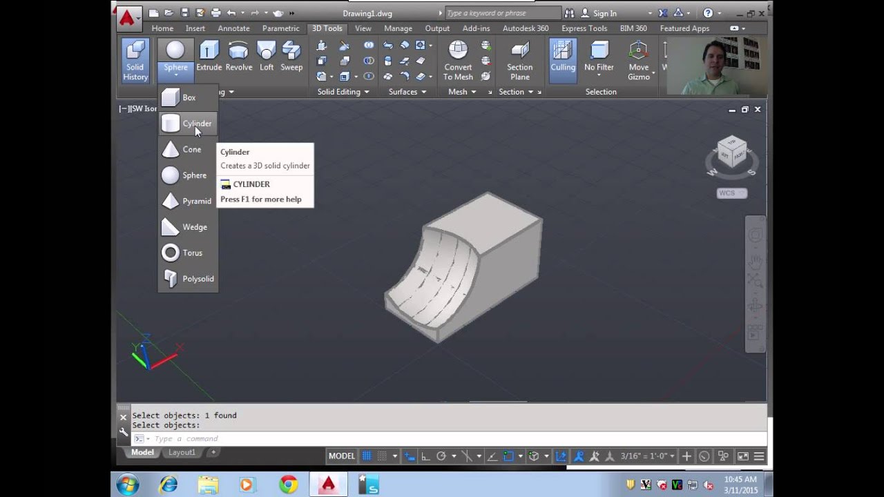 Solid Editing Commands - Windows 2015 - YouTube
