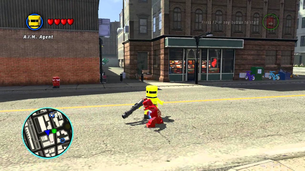 LEGO MARVEL Super Heroes - A.I.M. Agent Kills Daredevil (1080p) - YouTube