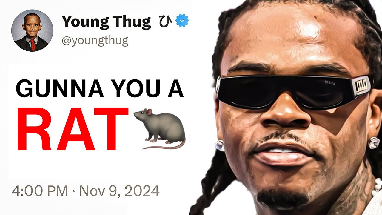 "Gunna YOU A RAT 🐀.." - YouTube