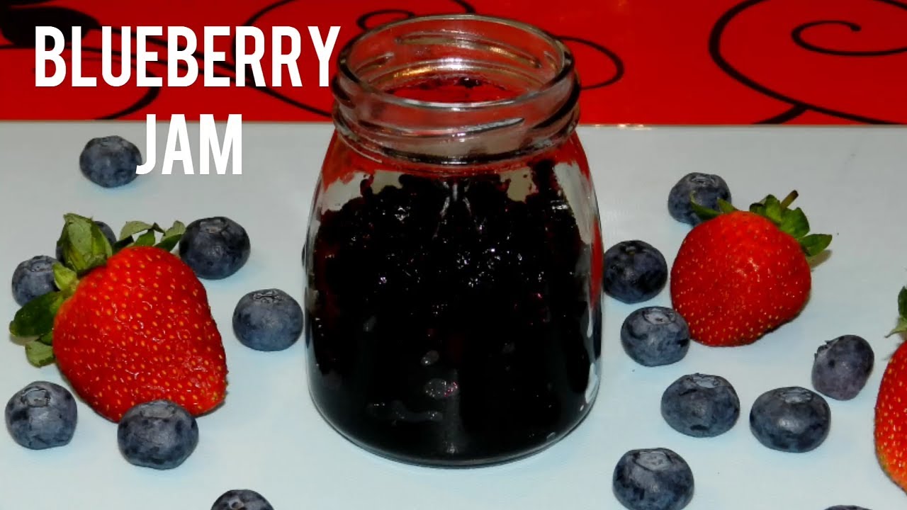Blueberry Jam Recipe | Homemade Blueberry Jam | Easy and Tasty ...
