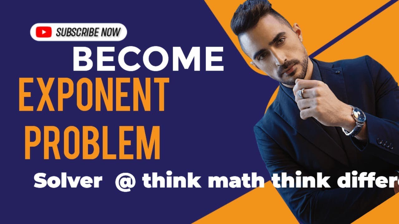 Exponent And Powers Problem Class 8 | Solution of Exponent Problem ...