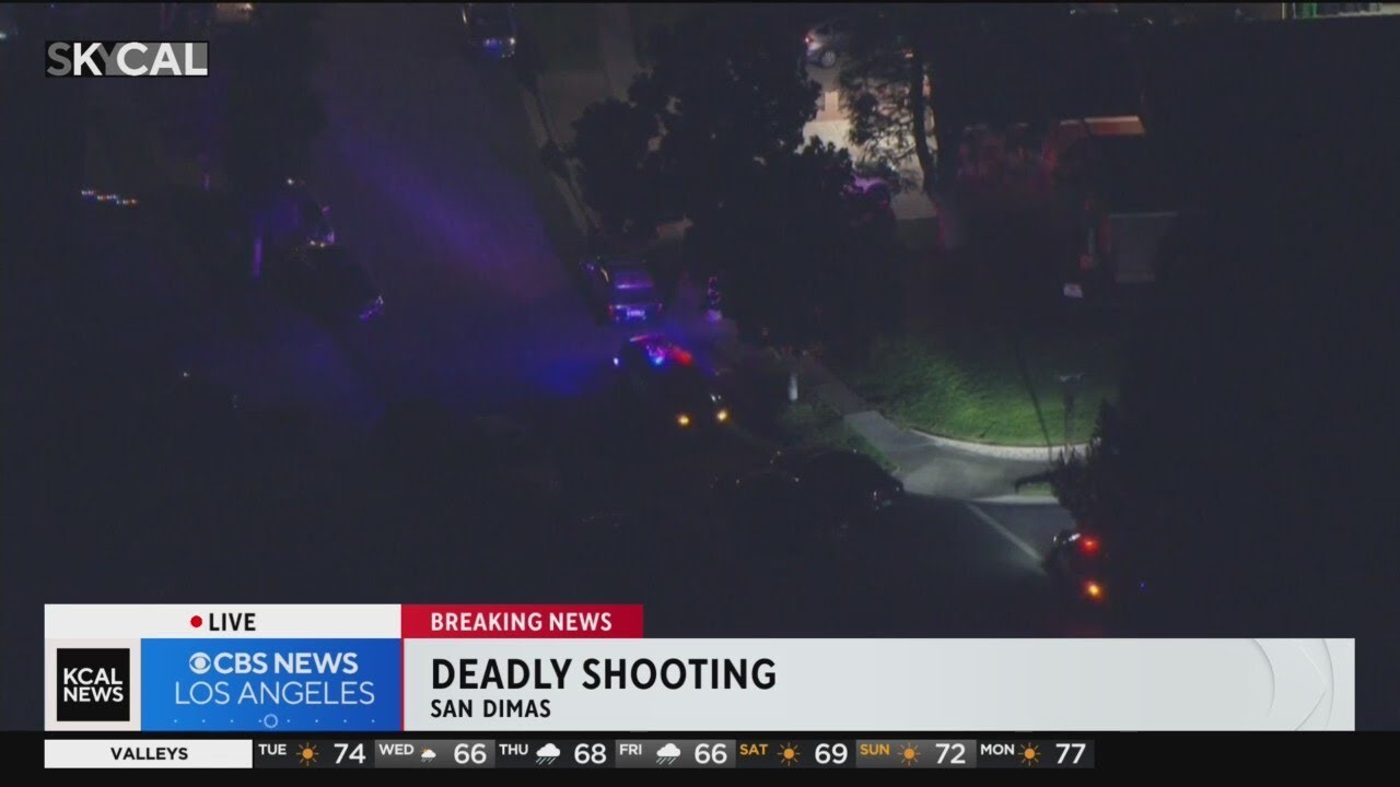 Homicide investigation underway after shooting death in San Dimas - YouTube