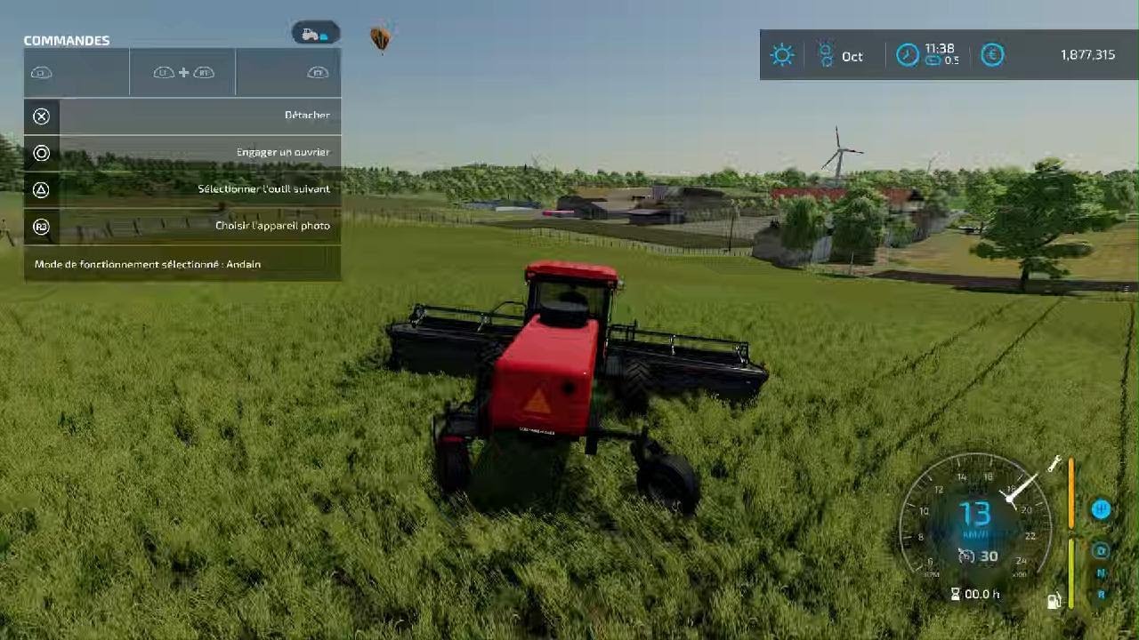 FS 22 : Mise à jour du mod Swather Pack - YouTube