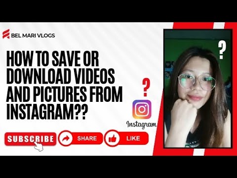 How to Save or Download Videos and Pictures from Instagram. - YouTube