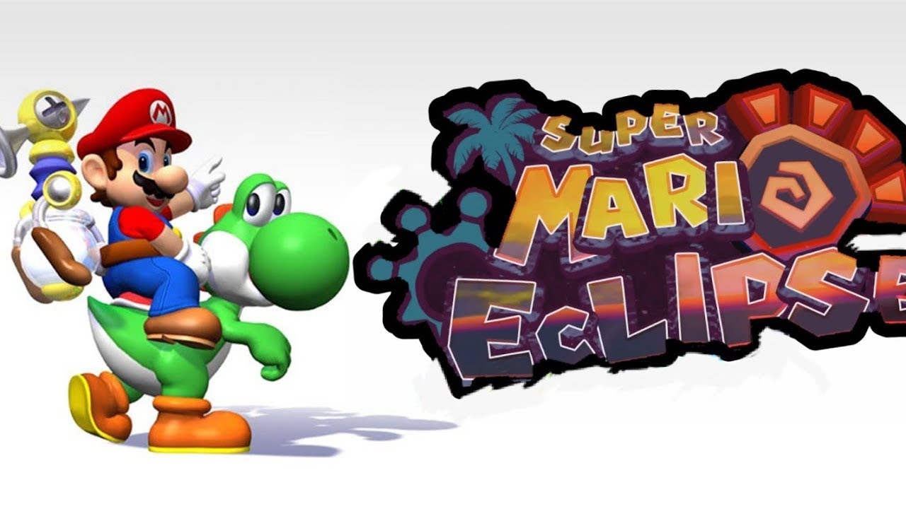 Super Mario Eclipse GAMEPLAY - Super Mario Sunshine Rom Hack! - YouTube