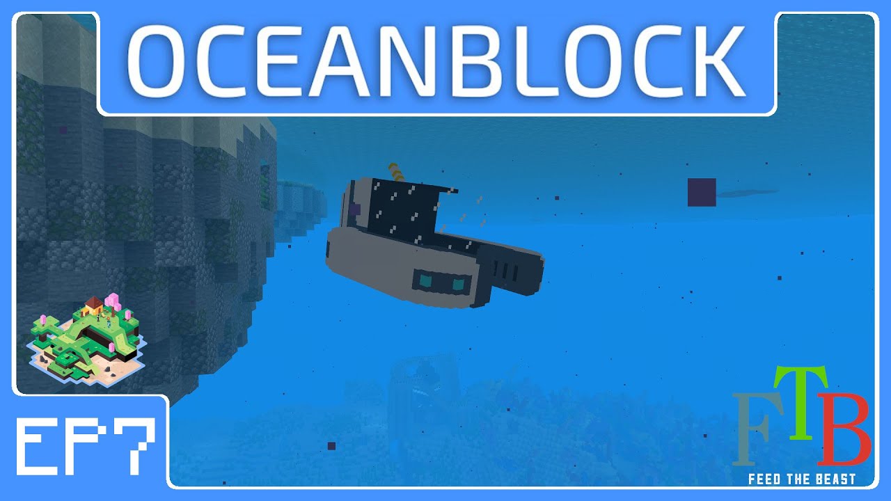 Oceanblock -EP7- Lava Power and Ocean Exploring! - Minecraft Java ...