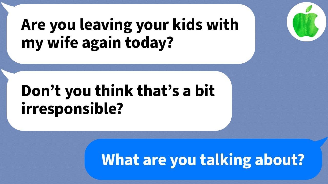 【Apple】My BIL is mad at me for always leaving my kid at his house, but ...
