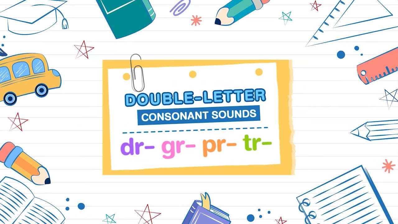 p.4 l 4 Pronounce Great! Double letter Consonant Sounds - YouTube