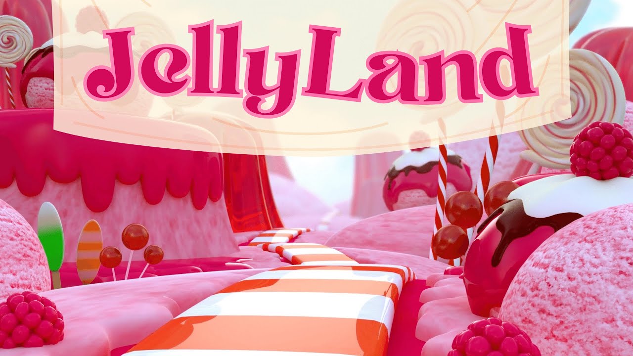Dreamland of Candies: Jelly & Lollipop Background Loop | Sweet Fantasy ...
