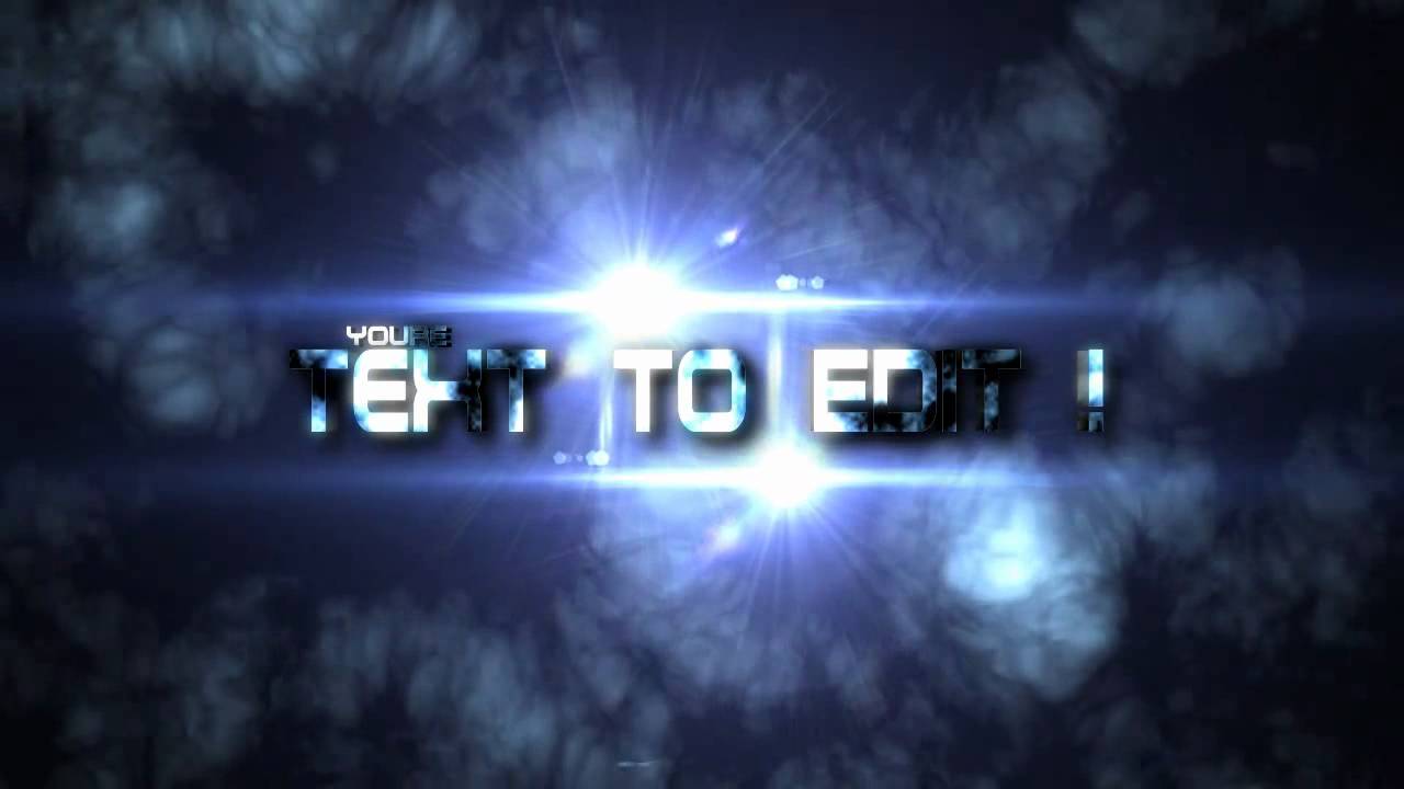 After Effects FREE INTRO OUTRO Template Space Download Projekt ‏ - YouTube